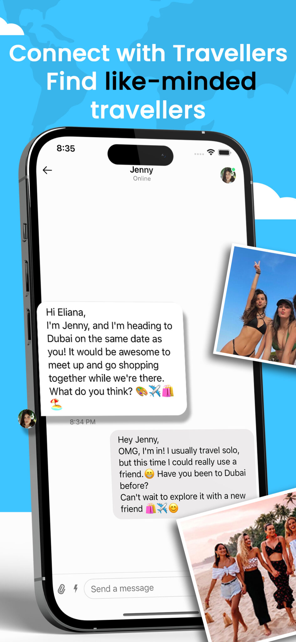 Tripper – Travel mate finder